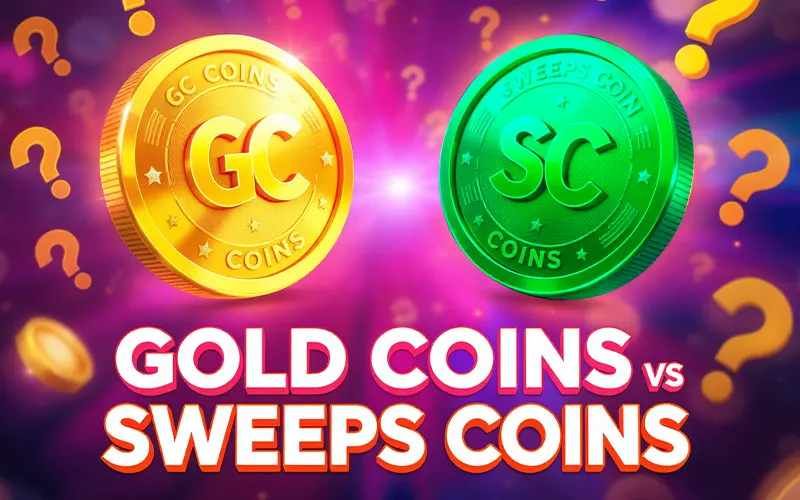 Difference between Gold Coins and Sweeps Coins | Sportzino